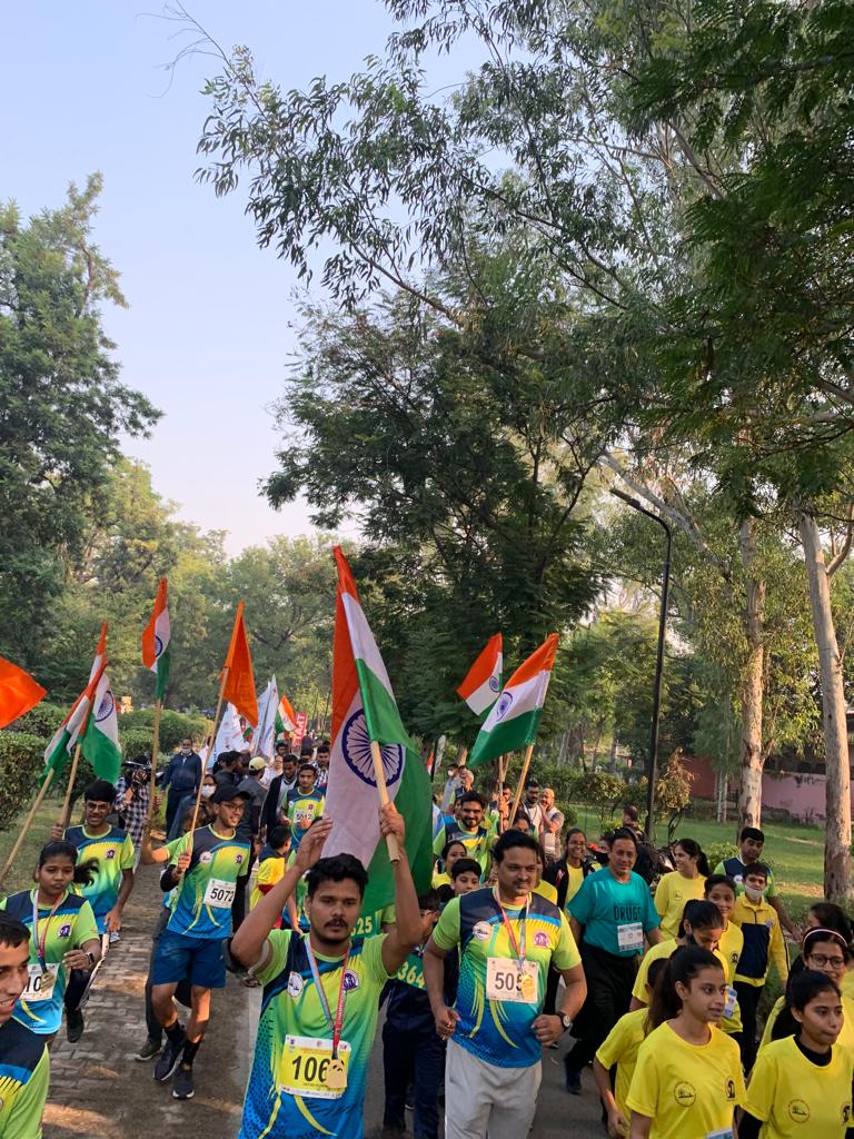 Run For Unity 2021 Organized By Gandhi Smriti And Darshan Samiti And ...