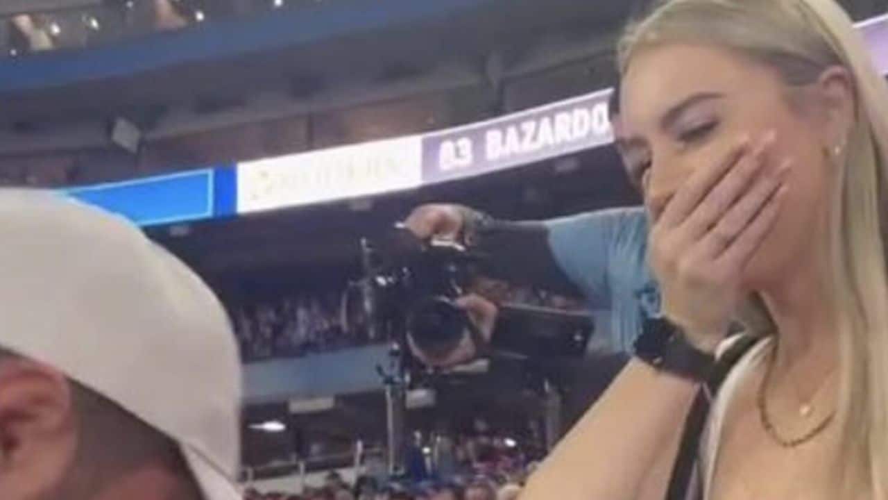 Watch Man Gets Slapped In The Face By His Girlfriend For Ring Pop