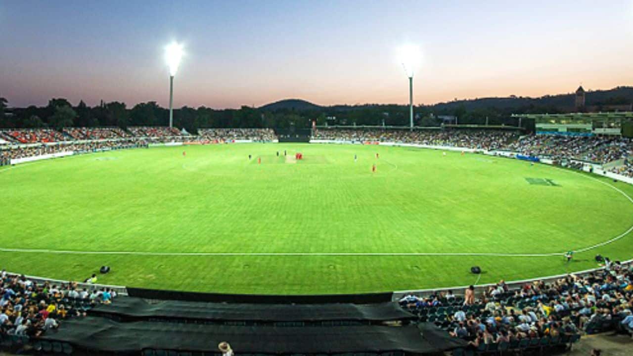 Manuka Oval Stadium Canberra Pitch Report, Weather Forecast, T20 ...