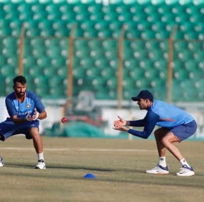 Shubhman Gill Posts Photos From Training Session With Pujara Ahead Of ...
